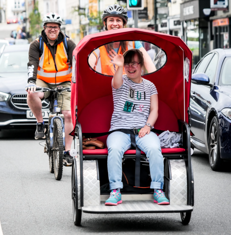 Helping people of all ages and abilities through trishaw rides ...