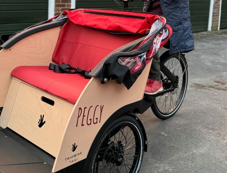 Helping people of all ages and abilities through free trishaw rides ...